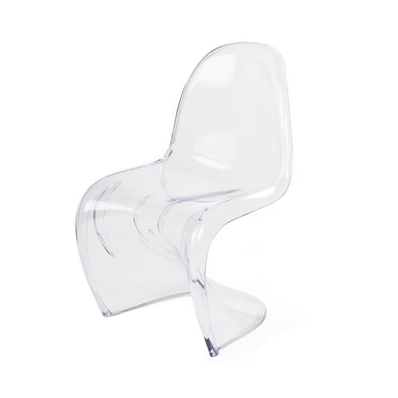 CH-059 | PANTON CHAIR CLEAR – Divine Furniture Rental