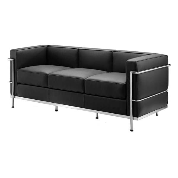 SS-001 | TORONTO SOFA BLACK – Divine Furniture Rental