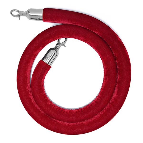 MISC-BA-051 | RED STANCHION ROPE (7FT) – Divine Furniture Rental